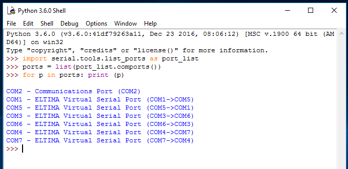 Serial Communication Using Python Embedded Laboratory